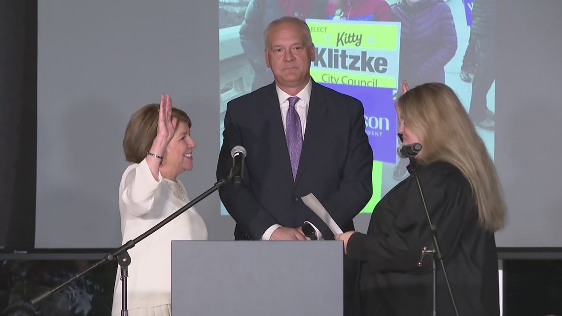 Lisa Brown sworn in as Spokane's next mayor | krem.com