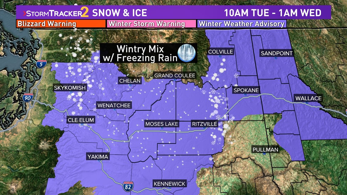 Eastern Washington winter weather forecast | krem.com