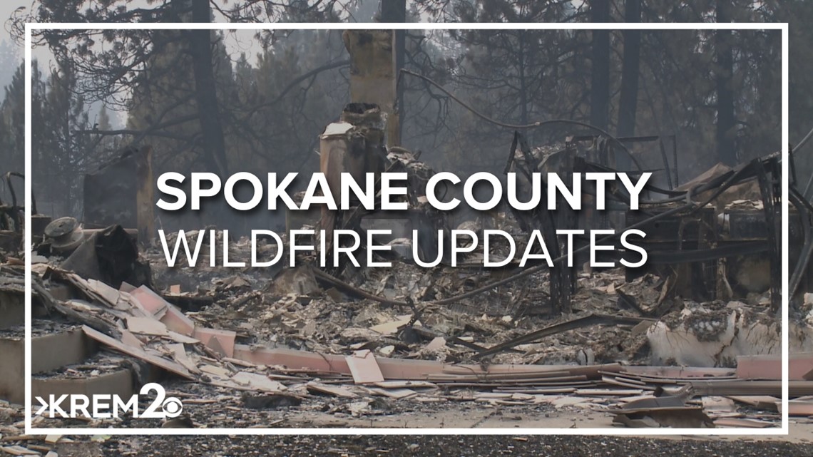 Spokane County Wildfire Updates | Monday August 28 | krem.com