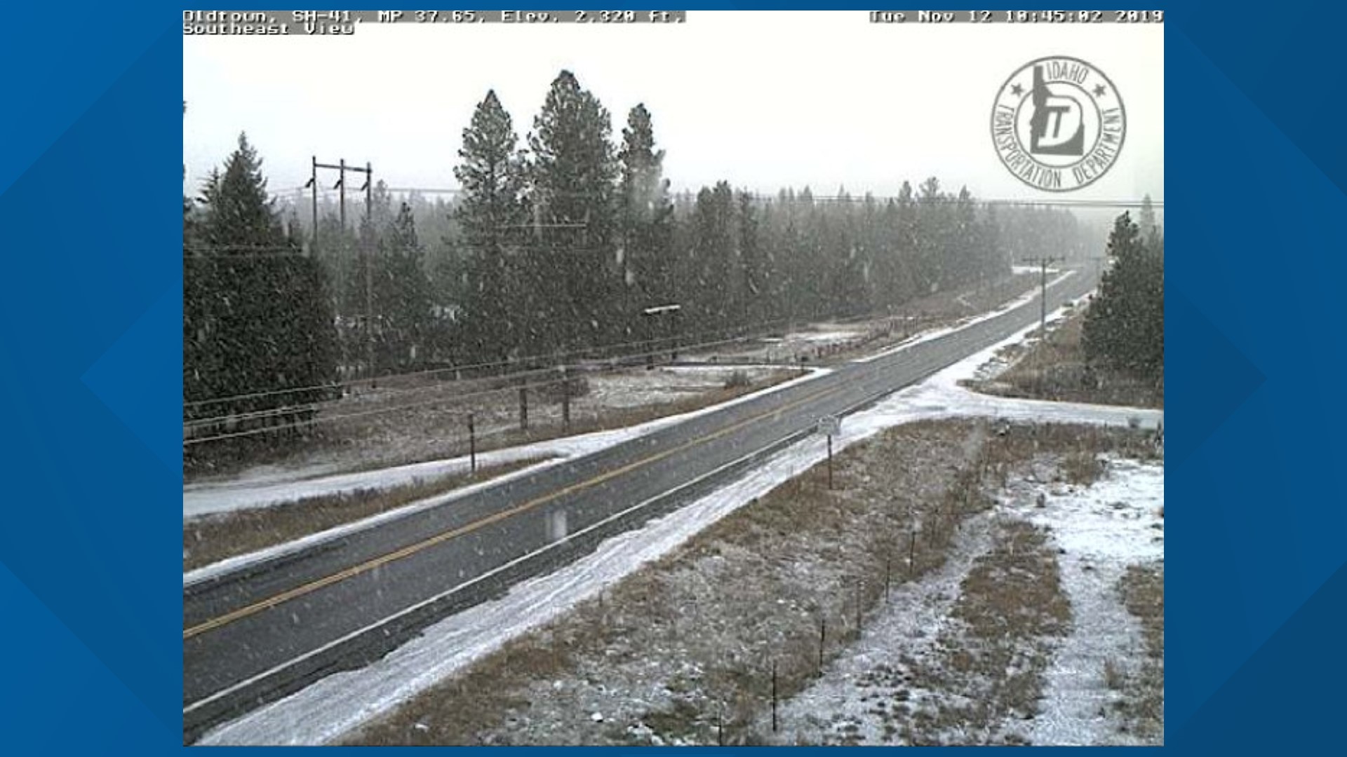 Tuesday weather: Snow falling in Spokane area, North Idaho | krem.com