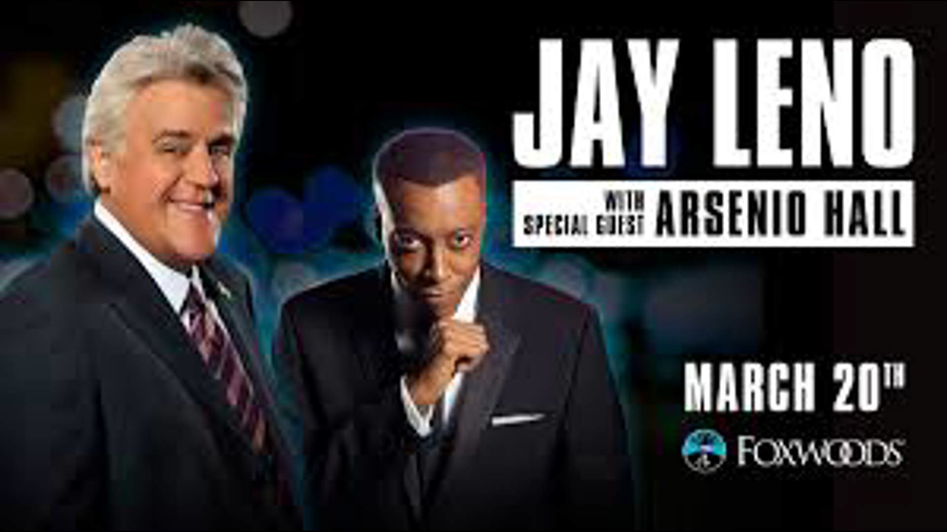 Jay Leno, special guest Arsenio Hall performing at Spokane Live on July ...