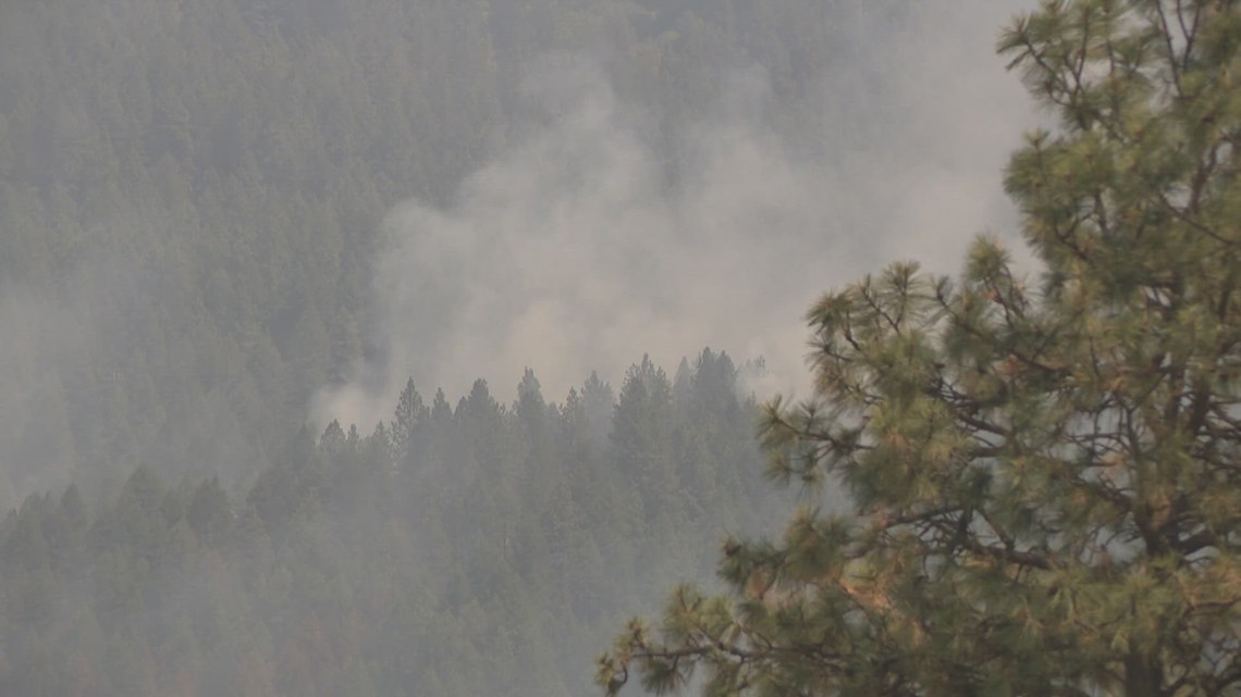 All evacuations lifted for fire burning east of Kendrick, Idaho | krem.com