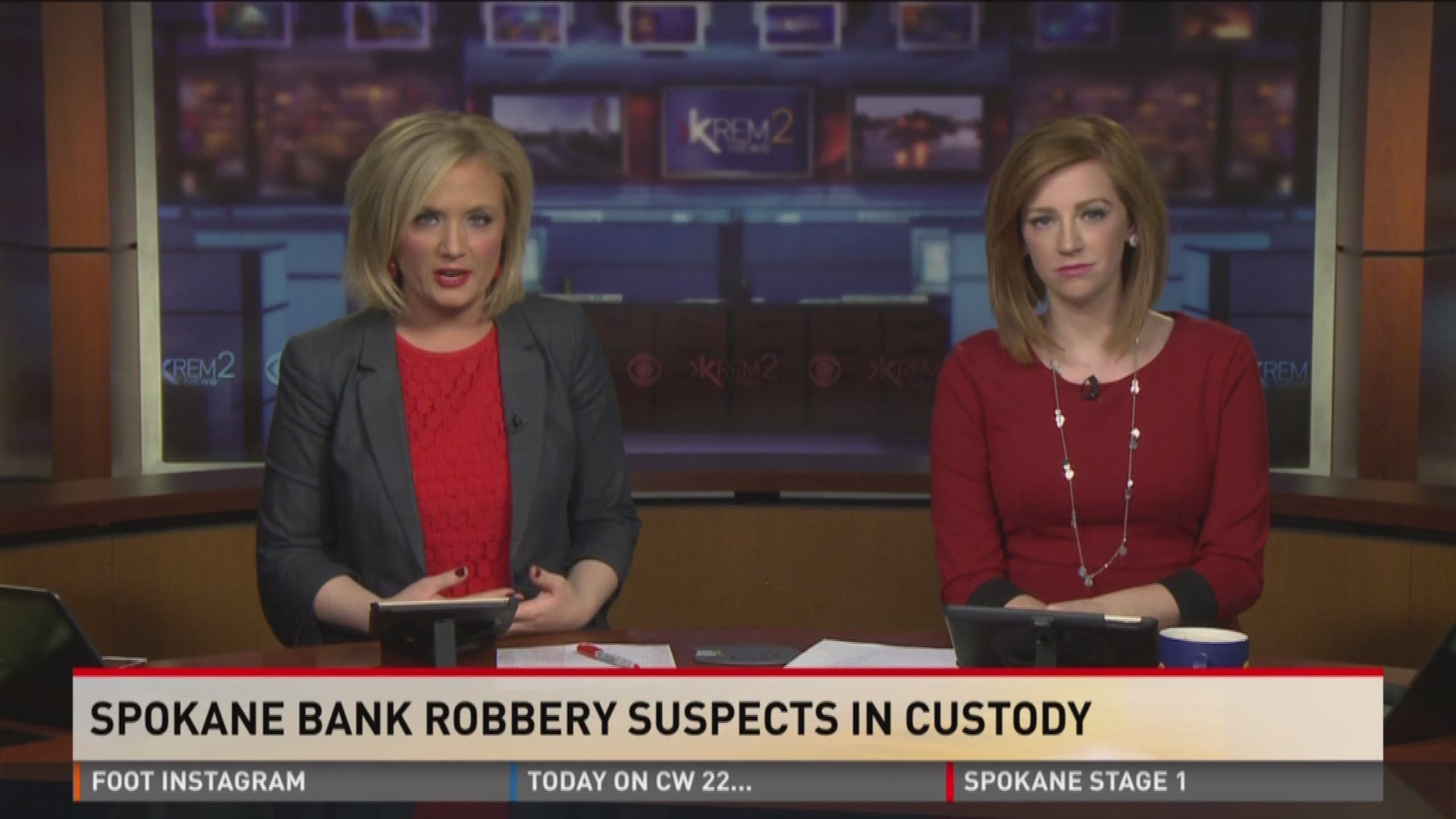 Two arrested for North Spokane bank robbery | krem.com