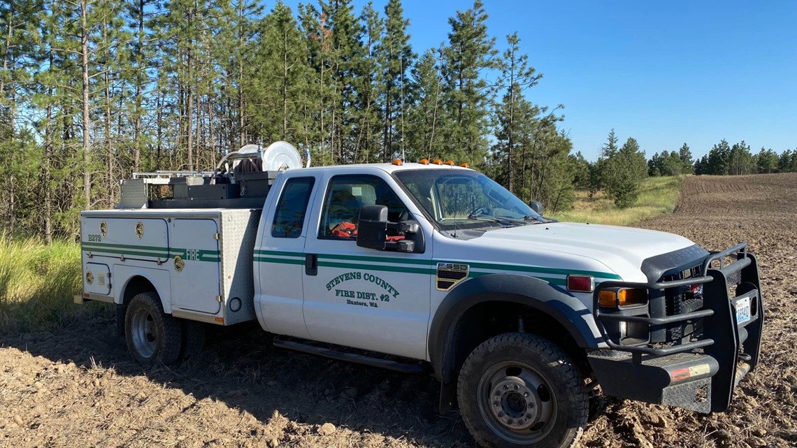 Level 1, 2 evacuations dropped for wildfire south of Colville, fire 20% ...