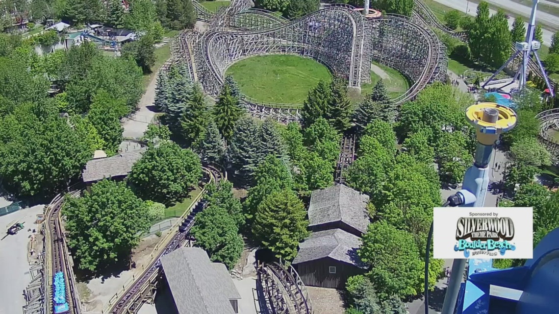 Silverwood's 'Tremors' coaster re-opens with new trains | krem.com
