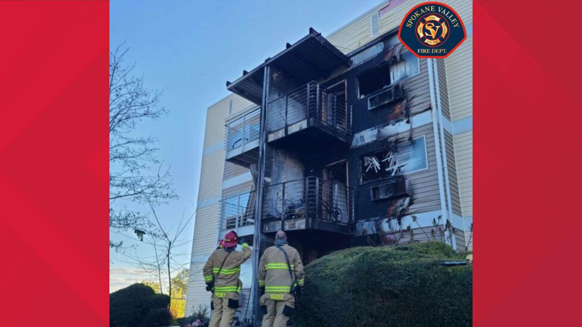 Residents displaced after early morning fire in Spokane Valley | krem.com