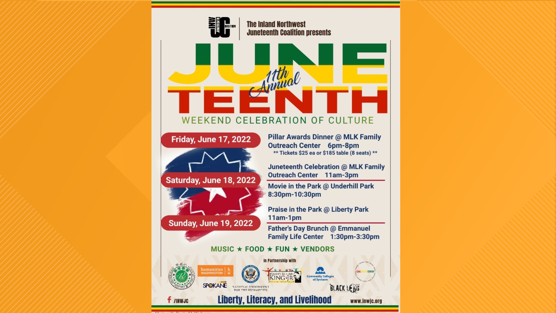 Juneteenth celebration events happening in Spokane | krem.com