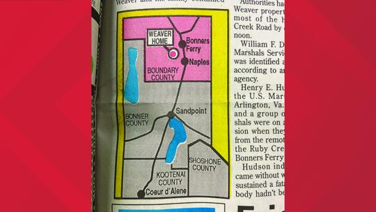 Looking back on the Ruby Ridge standoff 30 years later | krem.com