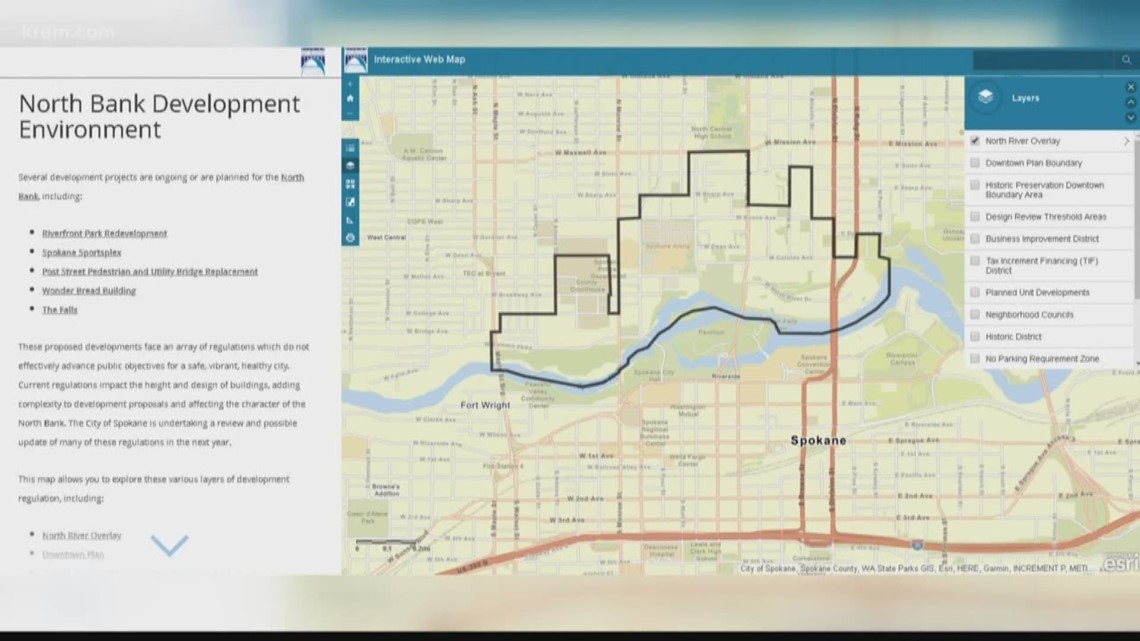 Spokane asks for public feedback on potential North Bank projects ...