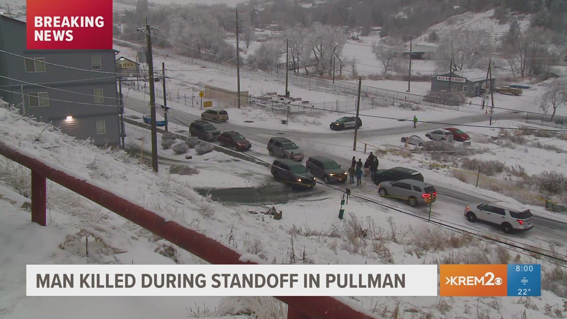 Timeline of SWAT standoff, shooting near WSU campus in Pullman | krem.com