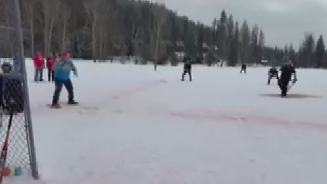 Snowshoe softball tournament takes place in Priest Lake over the ...