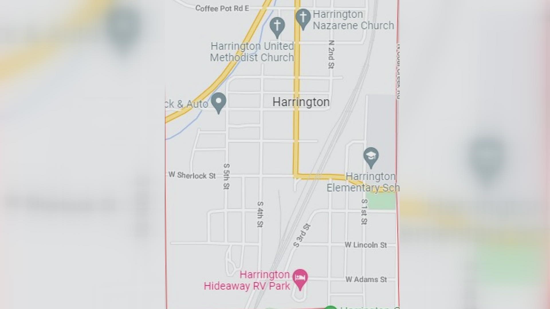 Water leak by Harrington Railroad tracks calls for water conservation ...