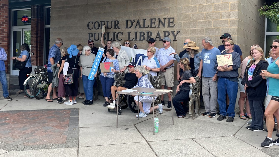 Local libraries rally against Idaho's new library laws | krem.com