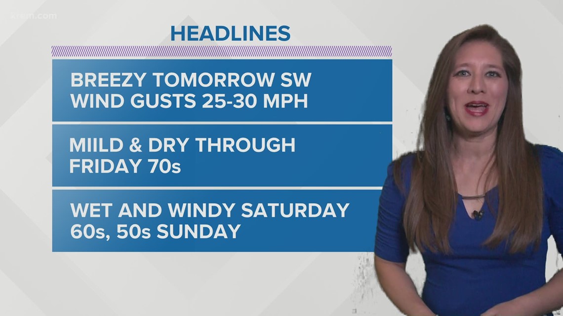 Michelle Boss's Forecast at 11 p.m. on October 7, 2020 | krem.com