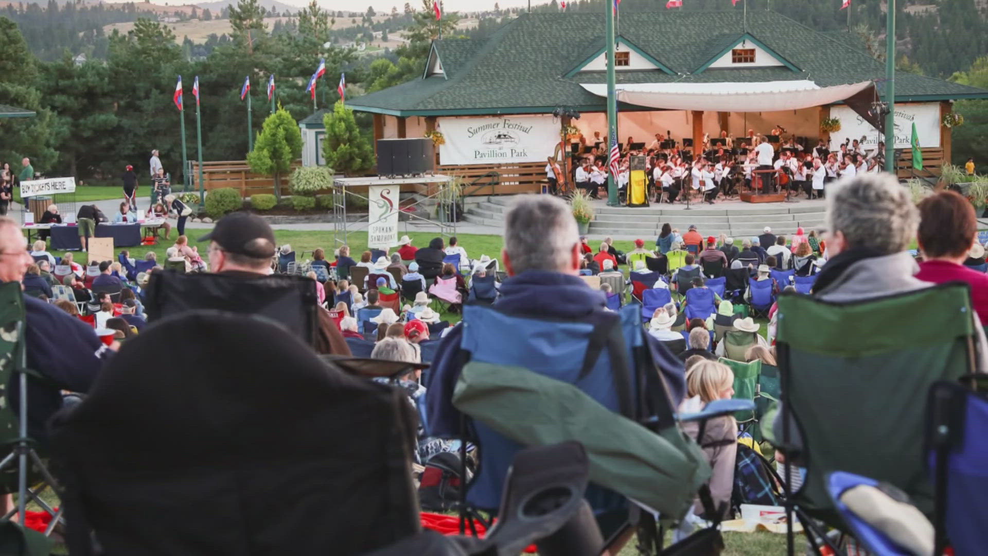 Spokane Symphony hosts Labor Day concert at Comstock Park | krem.com