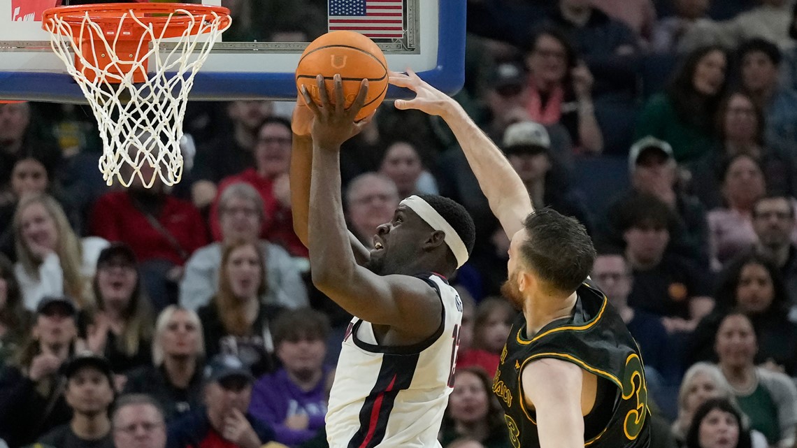 Graham Ike leads Gonzaga past San Francisco 86-68 | krem.com