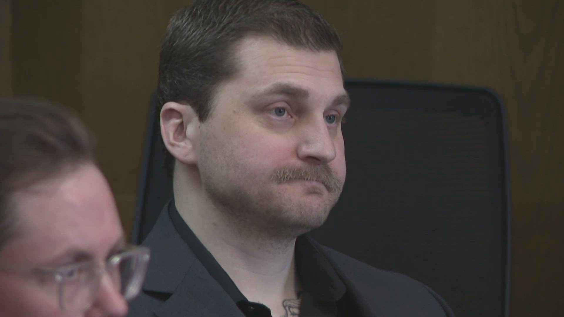 Justin Crenshaw resentenced to life without parole for Spokane double ...