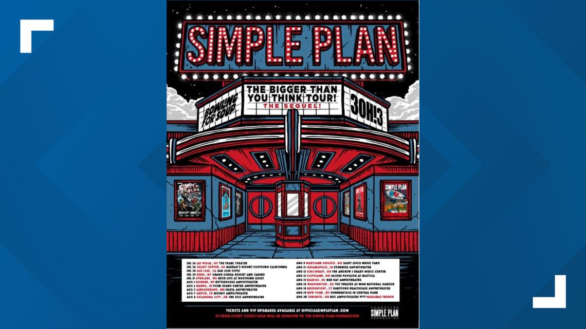 Simple Plan bringing 'Bigger Than You Think! Tour – The Sequel!' to ...