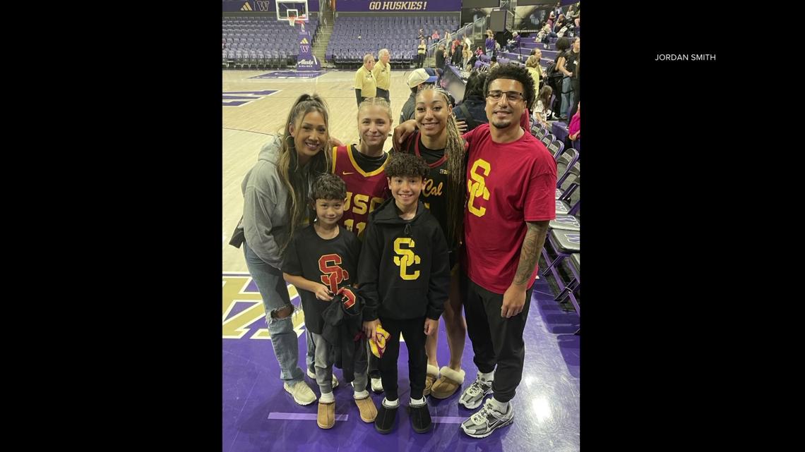 Kennedy Smith, a player with Spokane ties, leads USC to Elite Eight ...