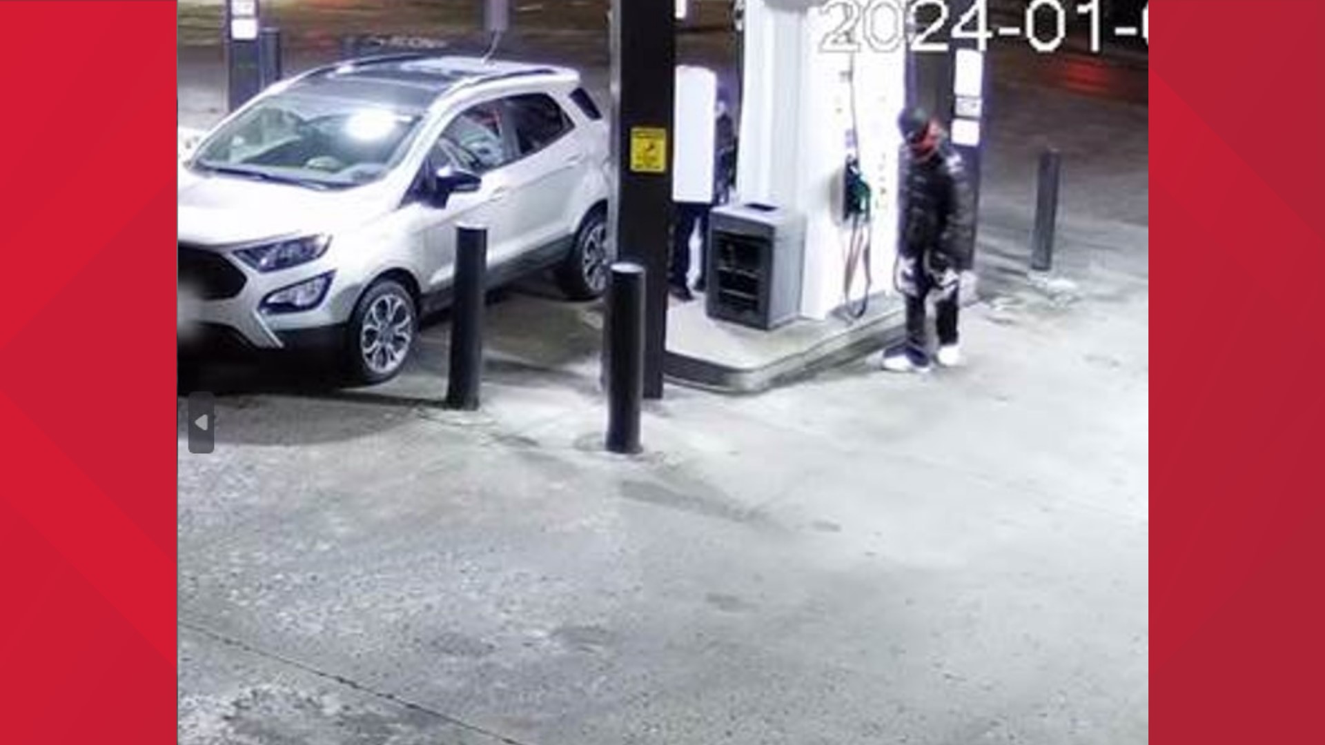 Spokane Police Department searching for suspect in carjacking at gas ...