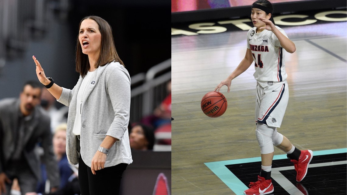 Gonzaga WBB head coach named WCC Coach of the Year, Kaylynne Truong ...