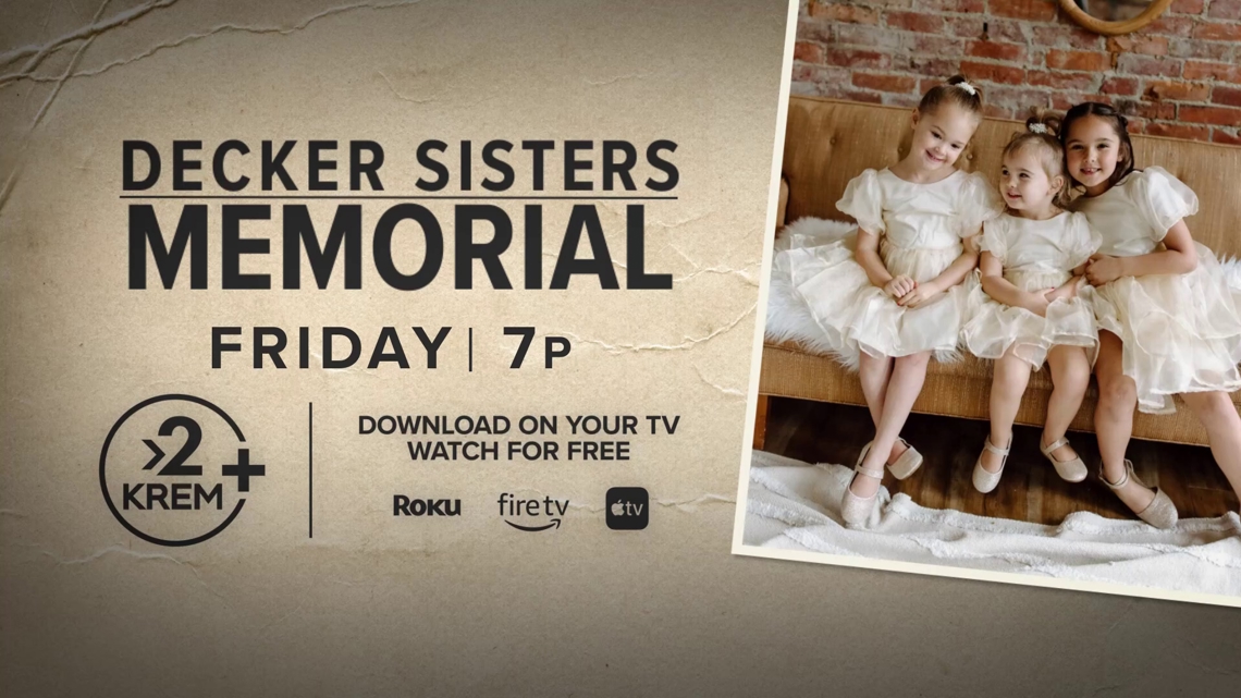 How to watch memorial for Decker girls in Wenatchee | krem.com