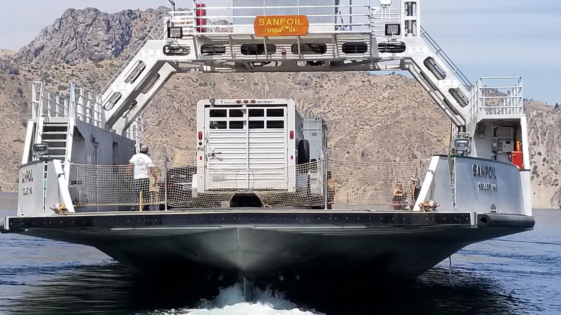The Keller Ferry is back in service after electrical problems | krem.com