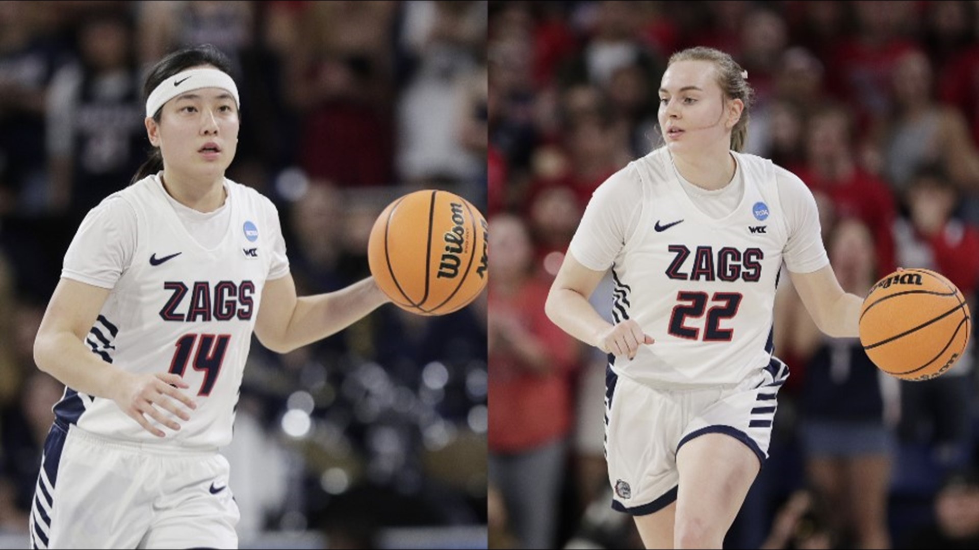 Gonzaga's Brynna Maxwell and Kaylynne Truong taken in WNBA Draft | krem.com