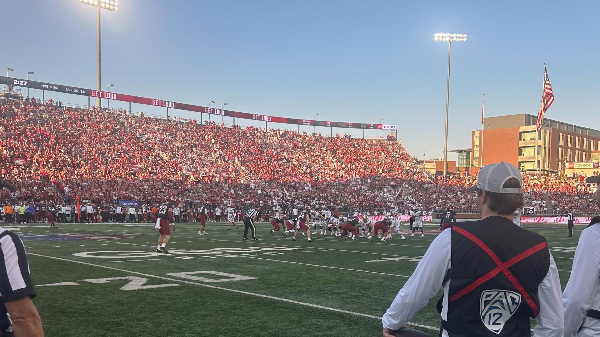 Demond Williams Jr. leads Washington over Washington State 59-24 in ...