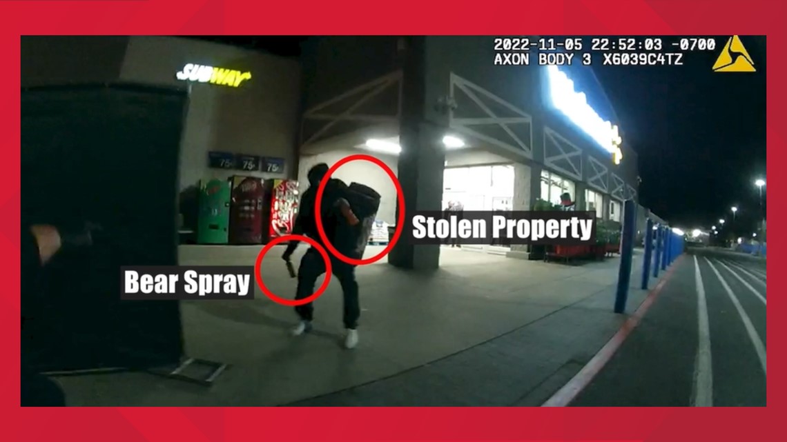 Spokane robbery suspect arrested for theft with bear mace | krem.com