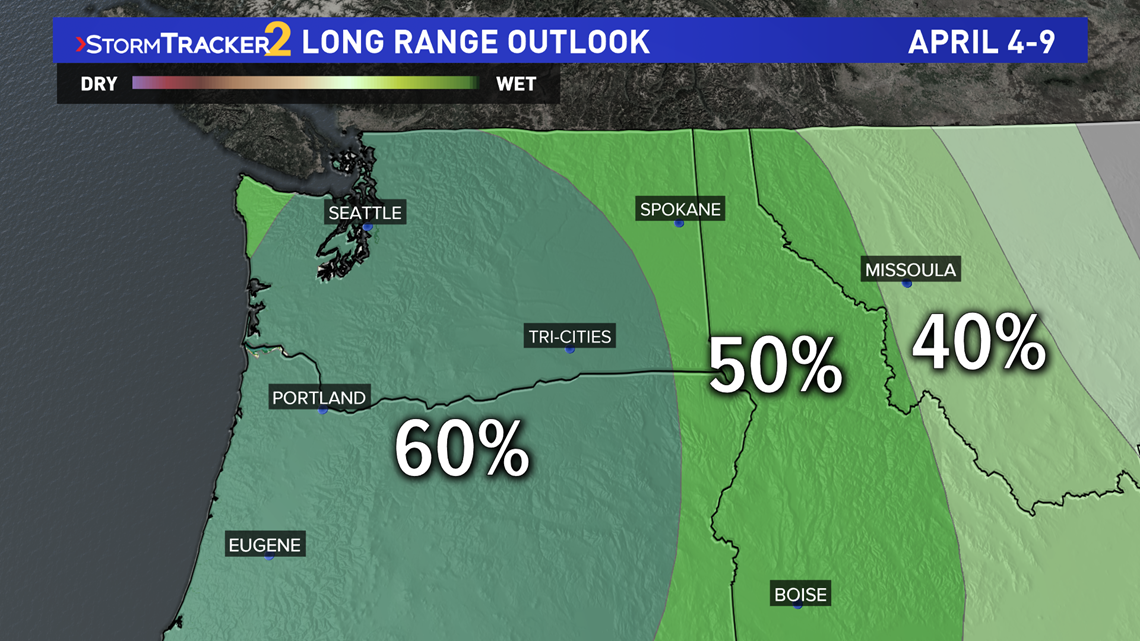 Washington's weather pattern changing in April | krem.com