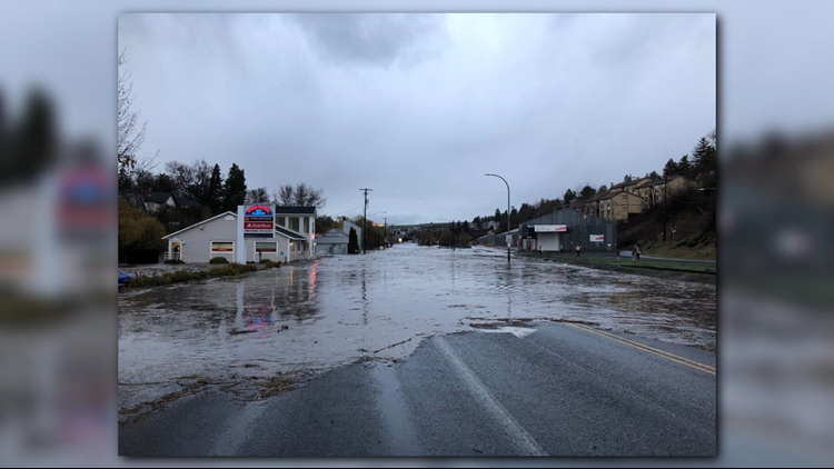 Palouse cities under flood advisory after heavy rainfall | krem.com