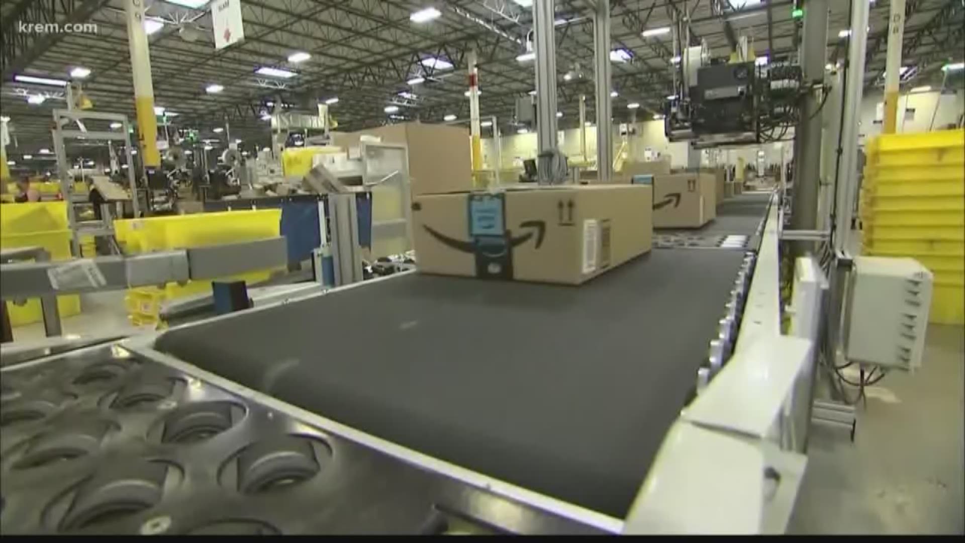 Amazon fulfillment center in Spokane: Your questions answered | krem.com