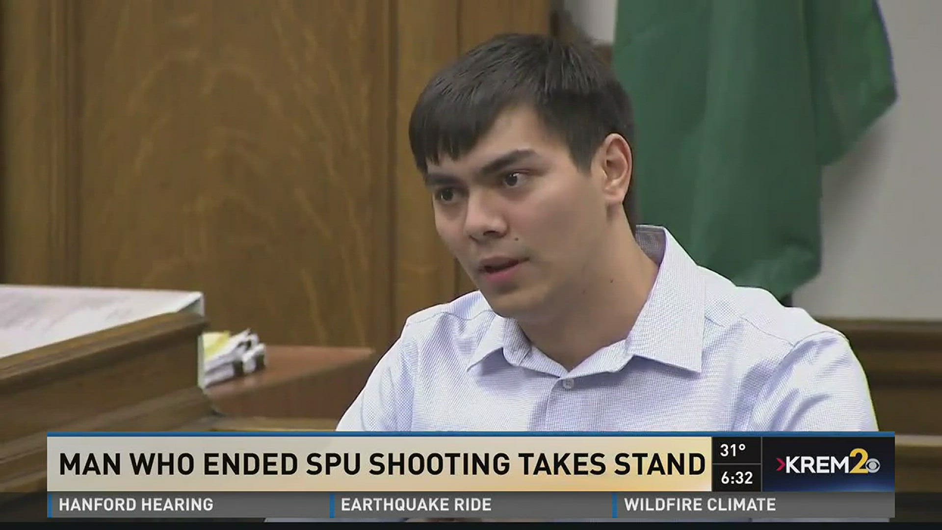 SPU 'hero' testifies in shooting suspect's trial | krem.com