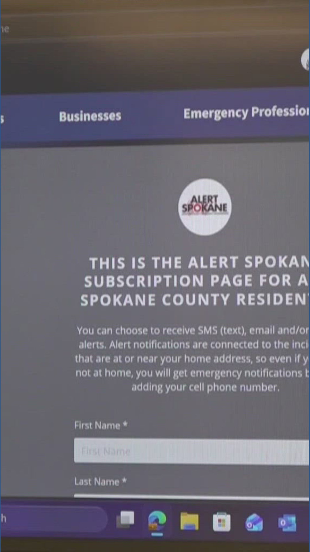 Spokane County Emergency Management relaunches 'ALERT Spokane' | krem.com