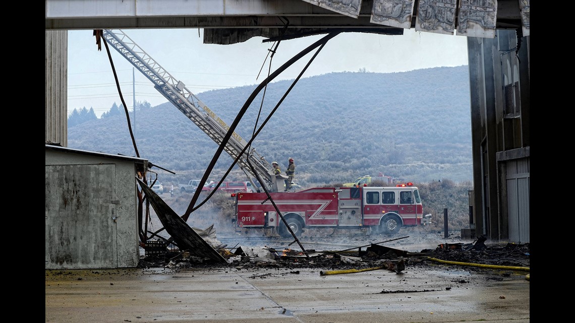 Tonasket warehouse destroyed in fire | krem.com