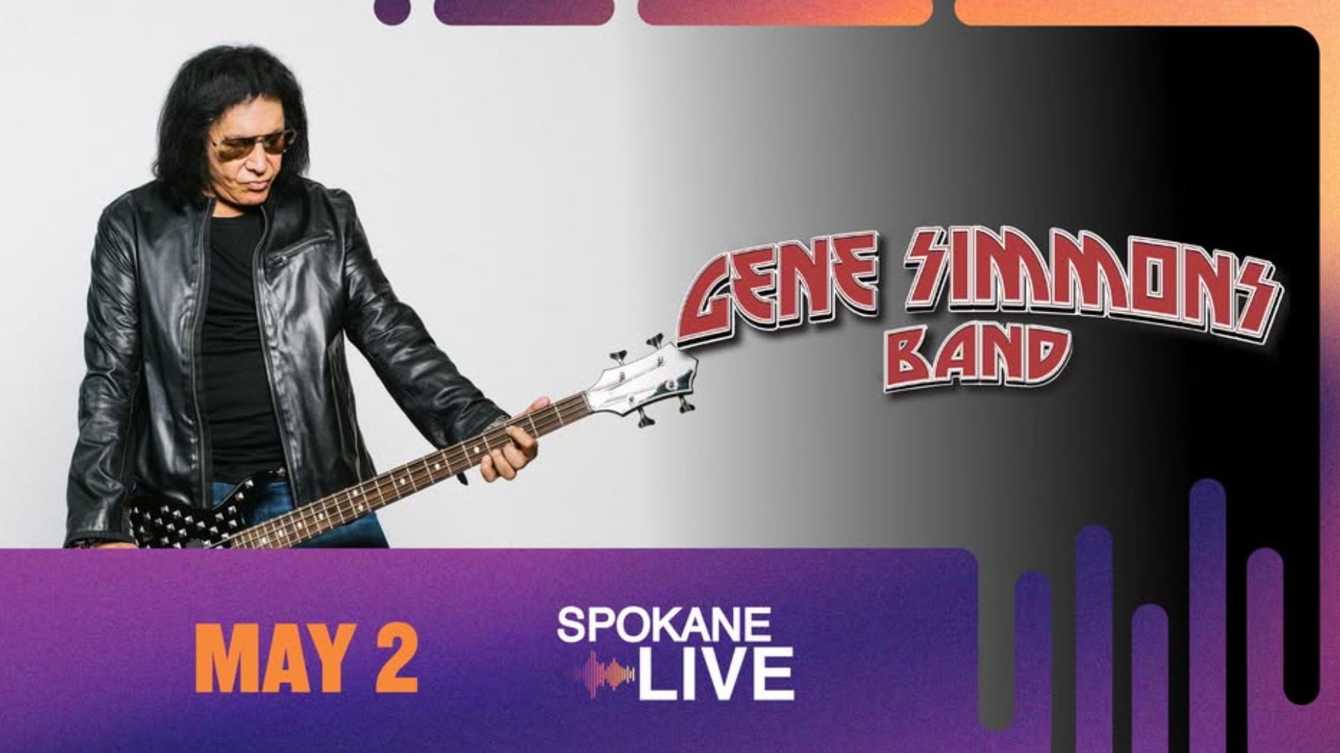 Gene Simmons and Christopher Cross performing at Spokane Tribe Resort ...
