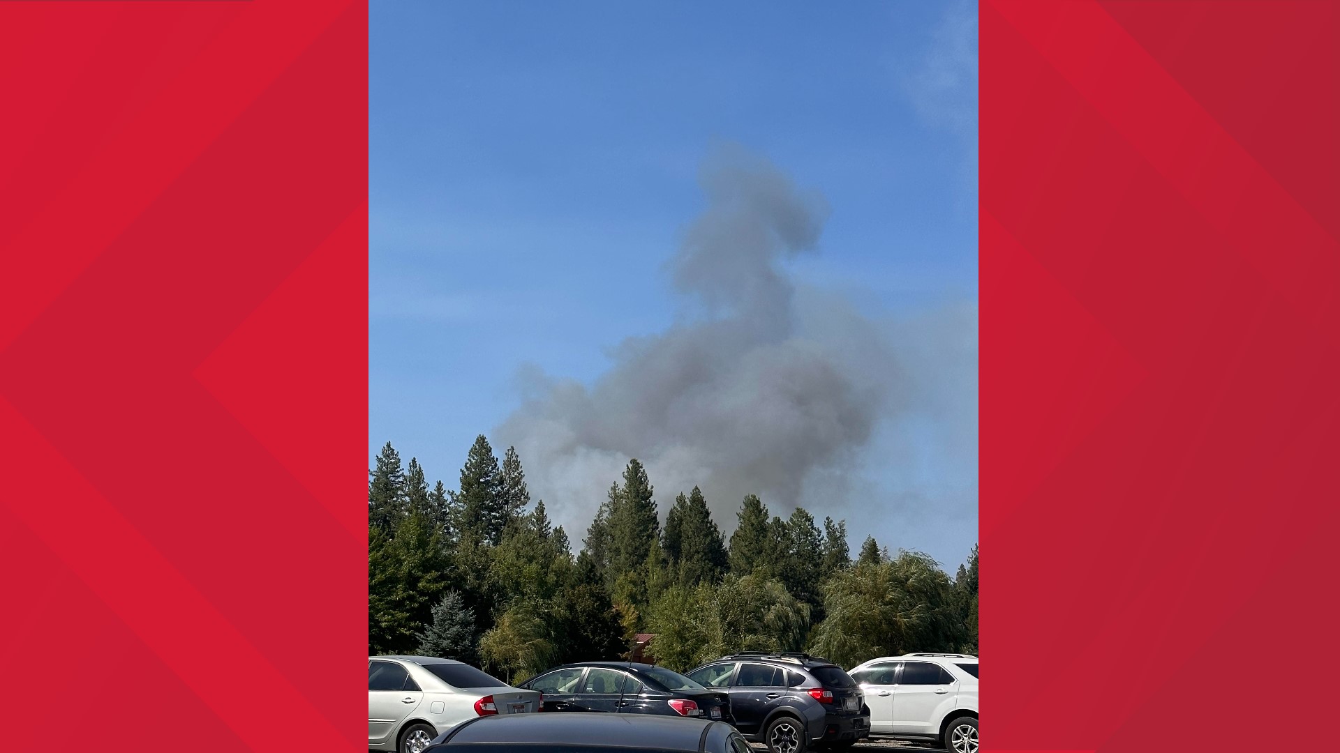 All evacuations lifted for Sarah Loop fire burning in Athol | krem.com