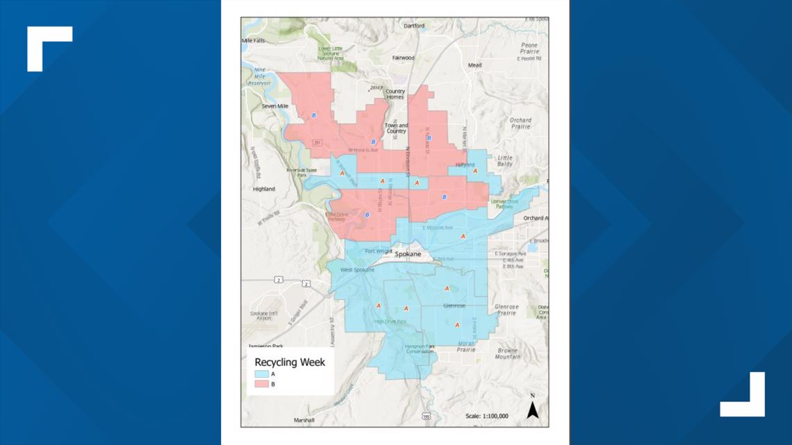What you need to know about Spokane's switch to biweekly recycling ...