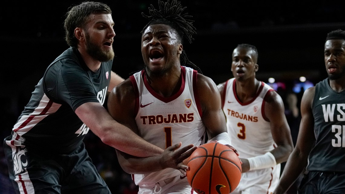 Washington State beats USC 72-64 | krem.com