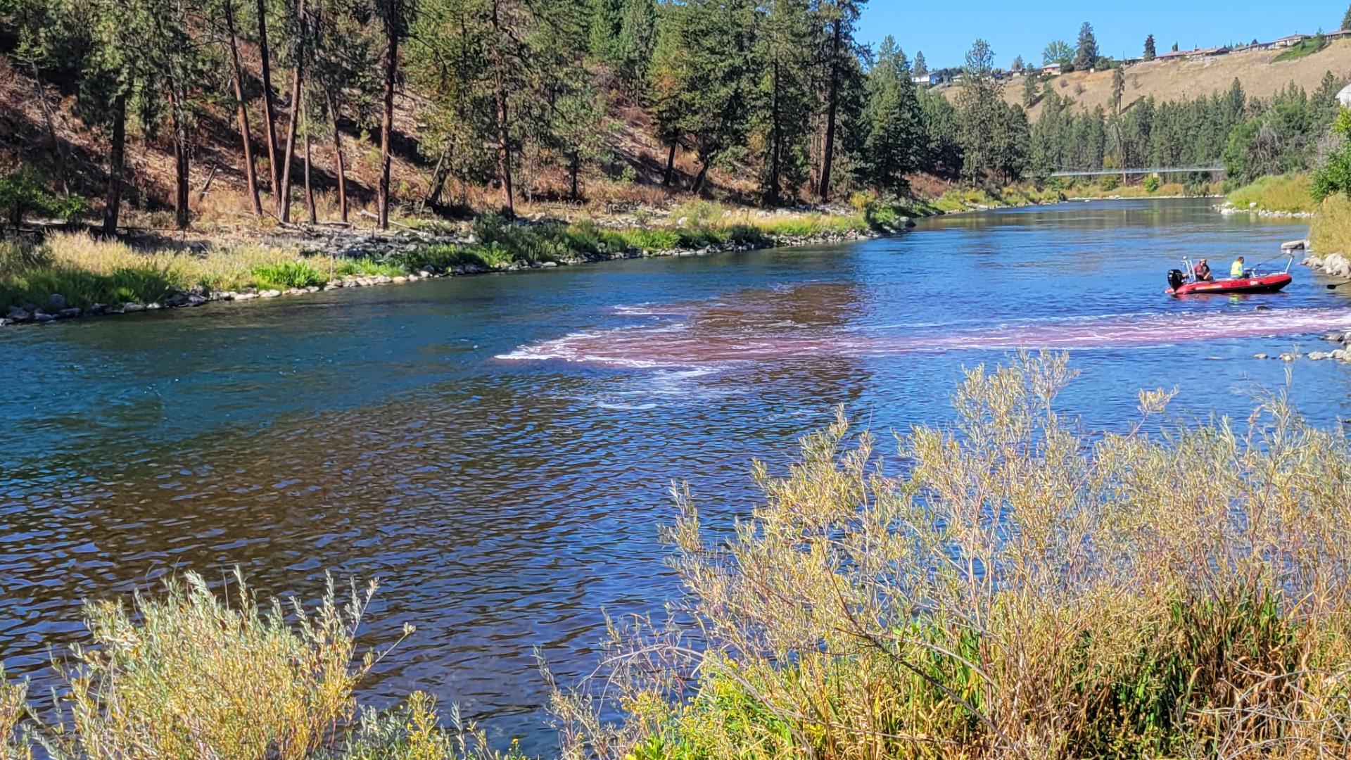 Spokane County Regional Water Reclamation Facility conducting mixing ...