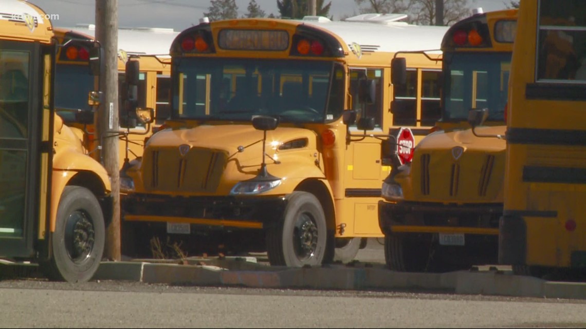 Durham videos show full buses, COVID-19 safety violations | krem.com