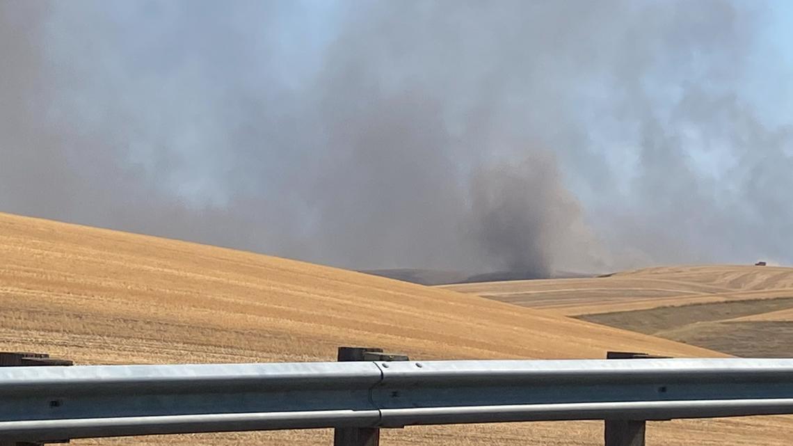 Central Ferry Fire prompts level 2 evacuations in Whitman County | krem.com