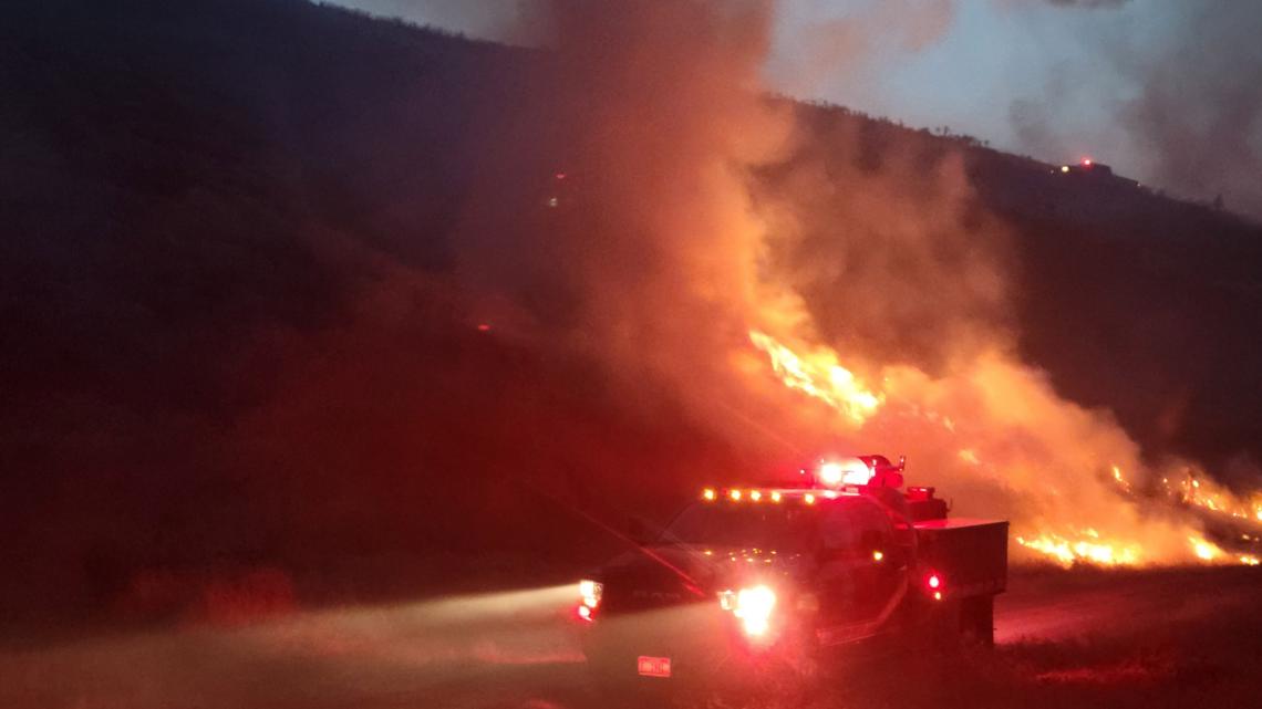Hatwai Fire burns 250 acres near Lewiston | krem.com