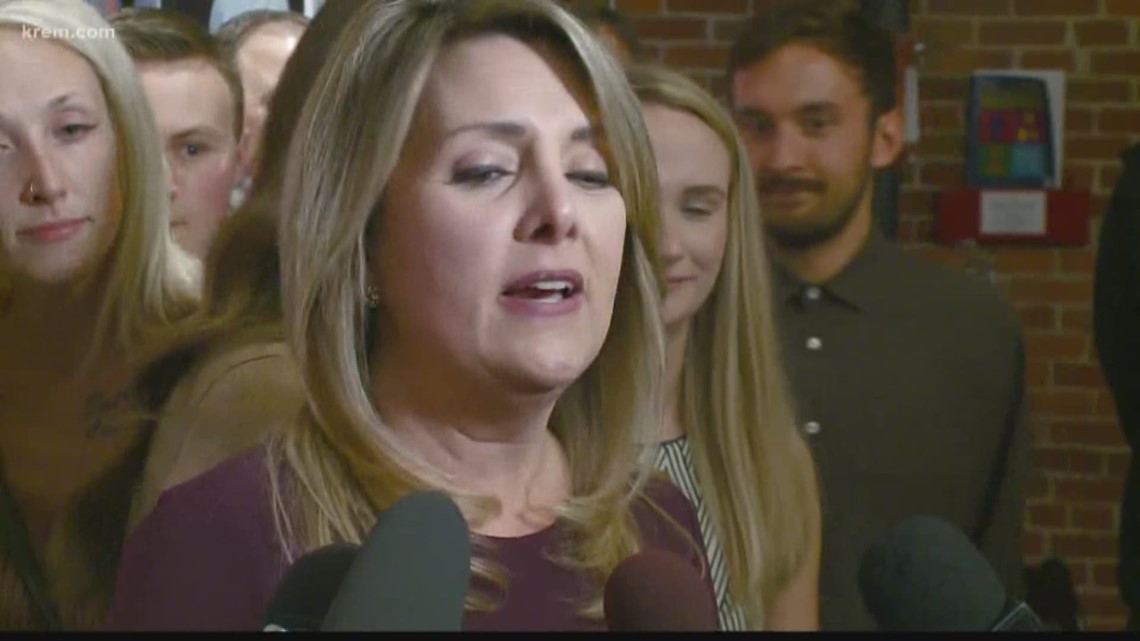 Nadine Woodward talks about opponent after 2019 Spokane Mayor race ...