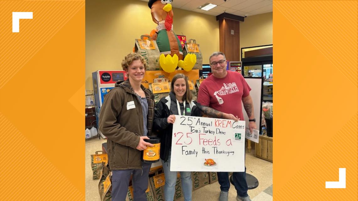 Volunteers needed for KREM Cares Tom’s Turkey Drive 2025 | krem.com