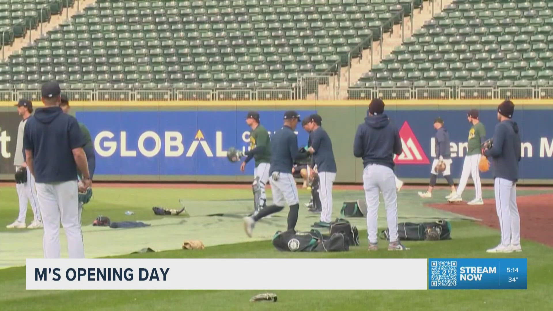 Seattle Mariners Opening Day set for Thursday | krem.com
