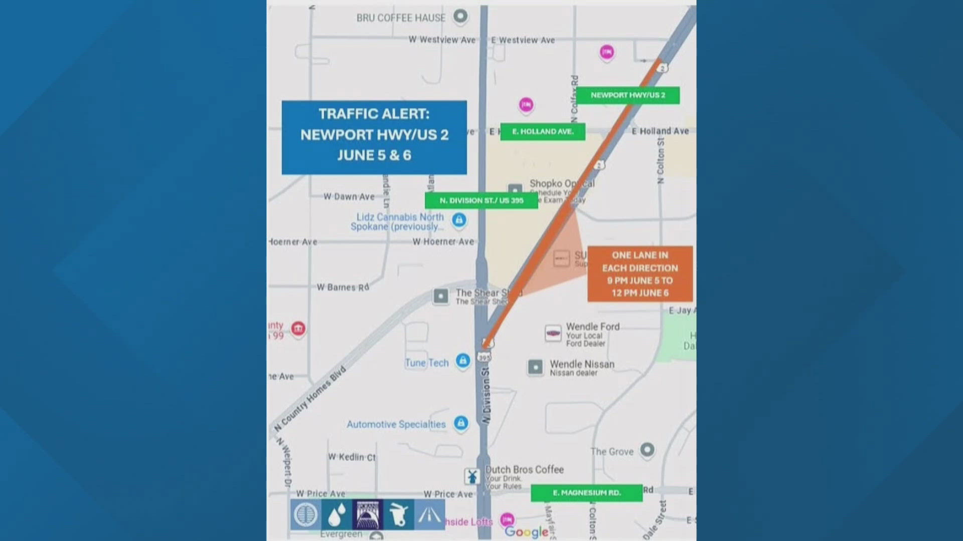 Water main repairs to impact Friday morning commute on North Newport ...