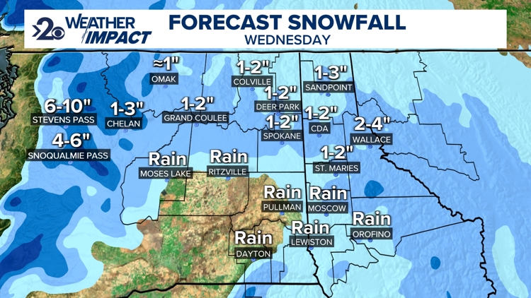 Spokane Weather on KREM in Spokane | krem.com