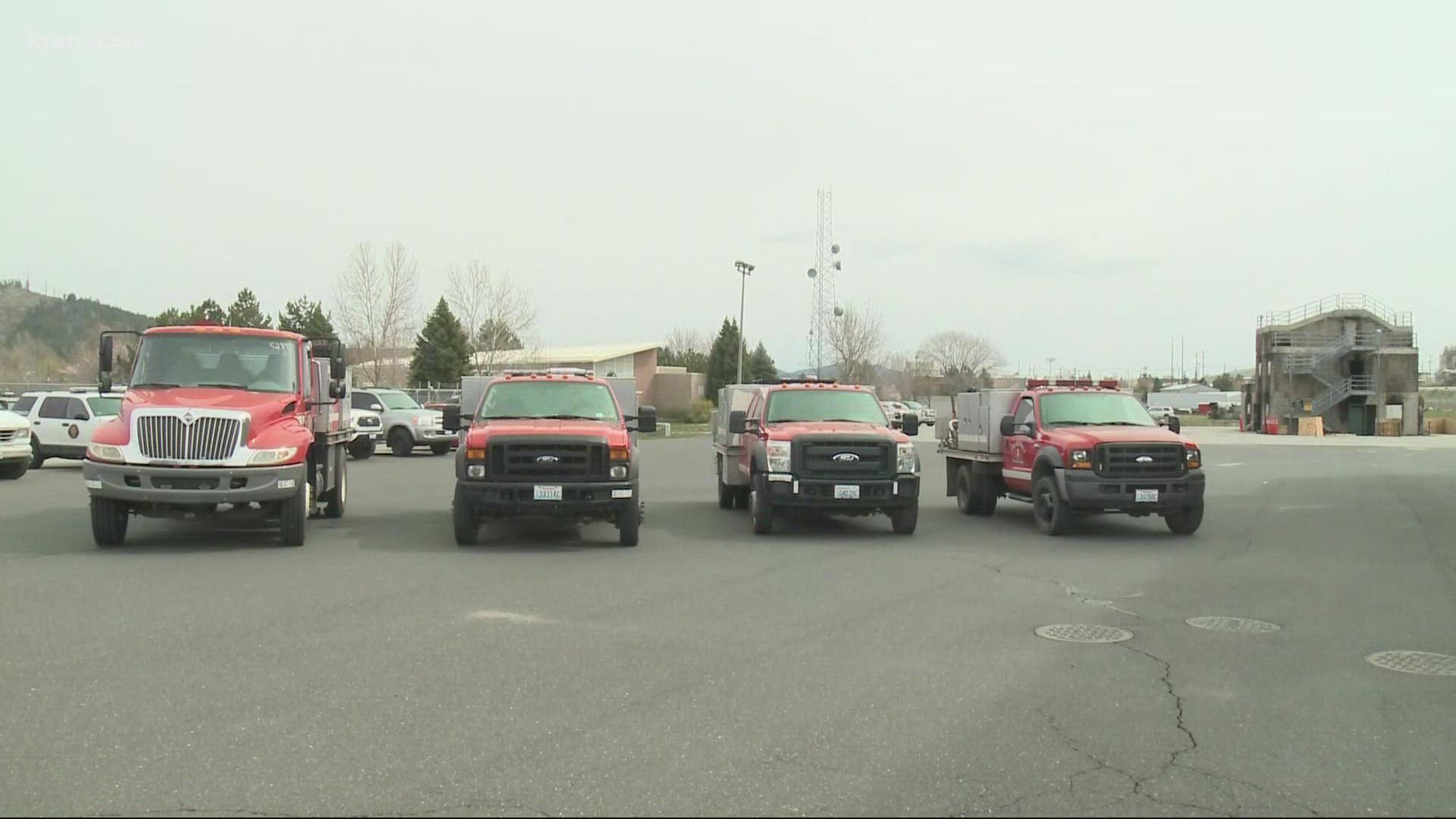 Four surplus fire engines coming to eastern Washington | krem.com